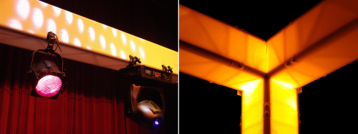 TrusSleeve: flame retardant truss cover that fits around all types of ...