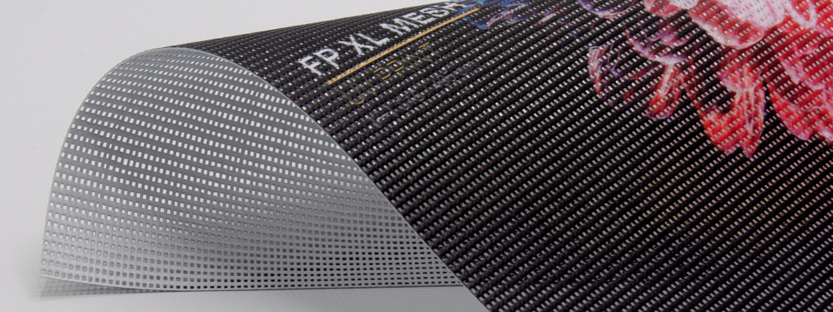 FP XL Mesh Print: tela para imprimir ideal para exteriores.
