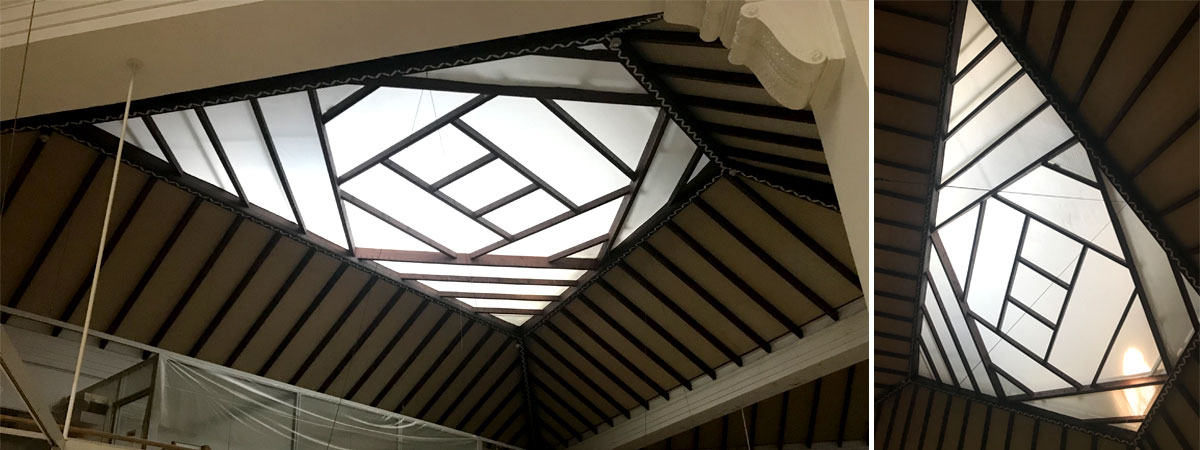 Museum of Archaeology, Catalonia - Cyclorama ceiling renovation