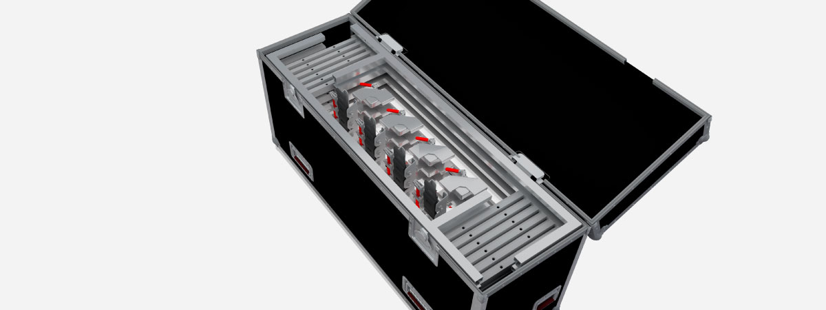 AV Drop: Freestanding stage backdrop & temporary wall.