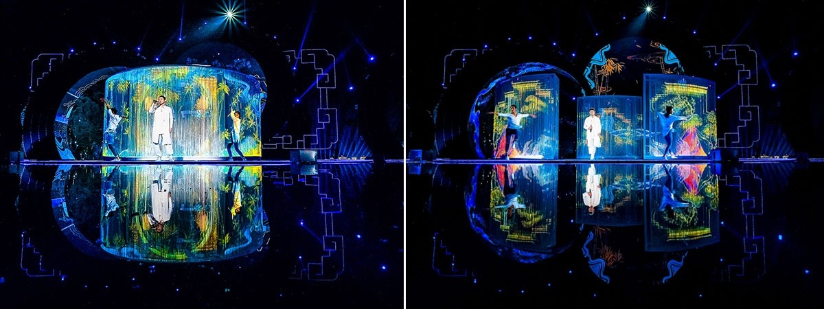 Spaghetti: Lightweight & extremely flexible string curtain.