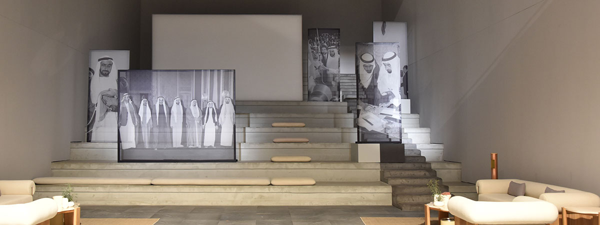 FP Blackout: High gain total blackout front projection screen.