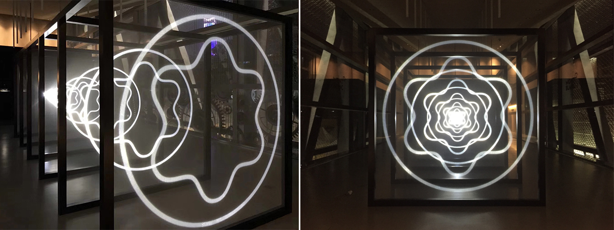 LaserTulle: ultra-fine flame retardant scrim, great for projection