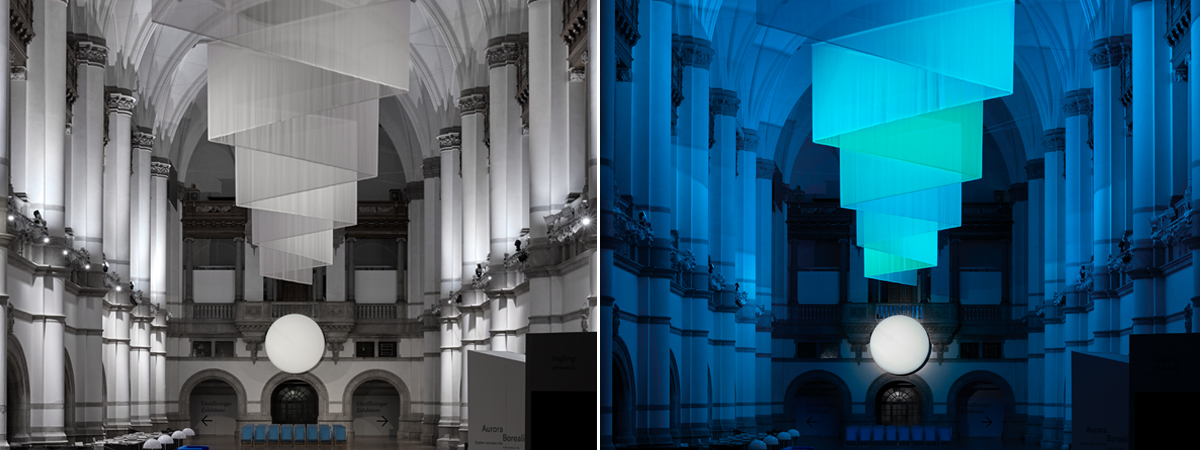 Voile CS : Voile transparent intrinsèquement ignifuge pour spectacles ...