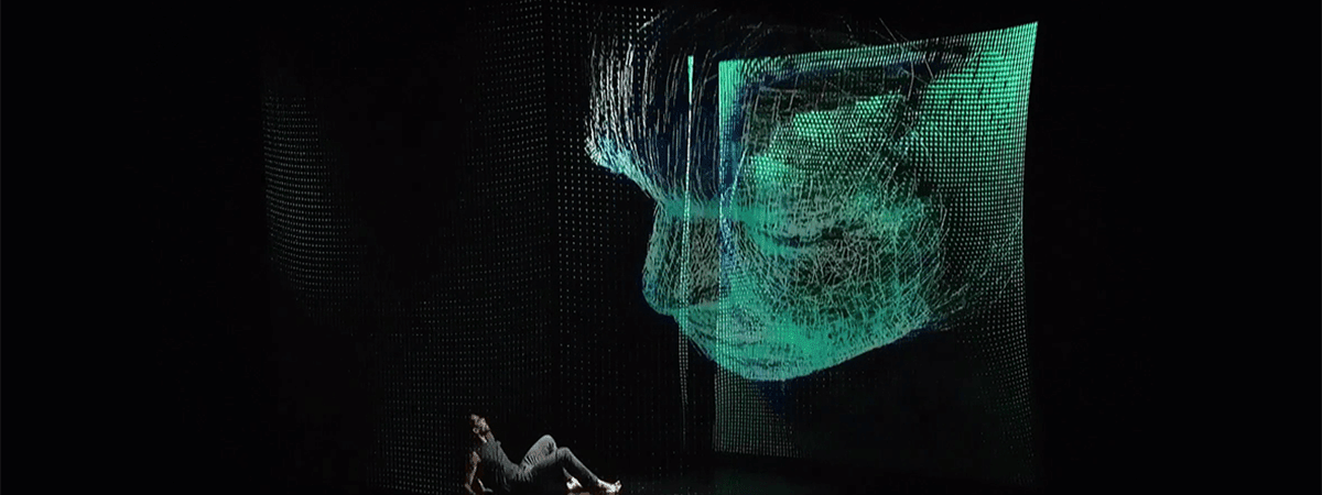 PepperScrim: gauze for large-scale 3D hologram projection