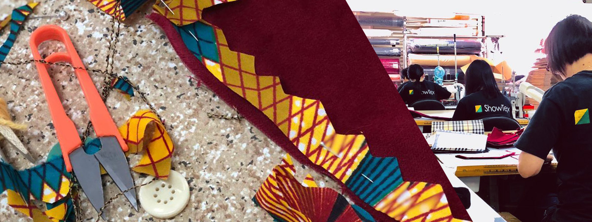 Upcycling fabrics at ShowTex | ShowTex