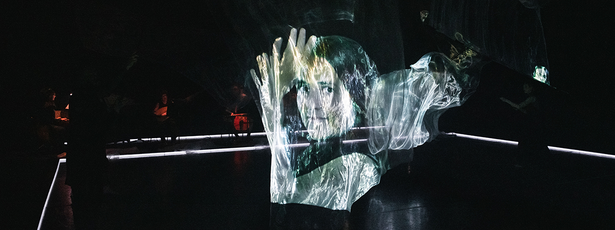 Third Practice - FeatherSilk dancing through the air