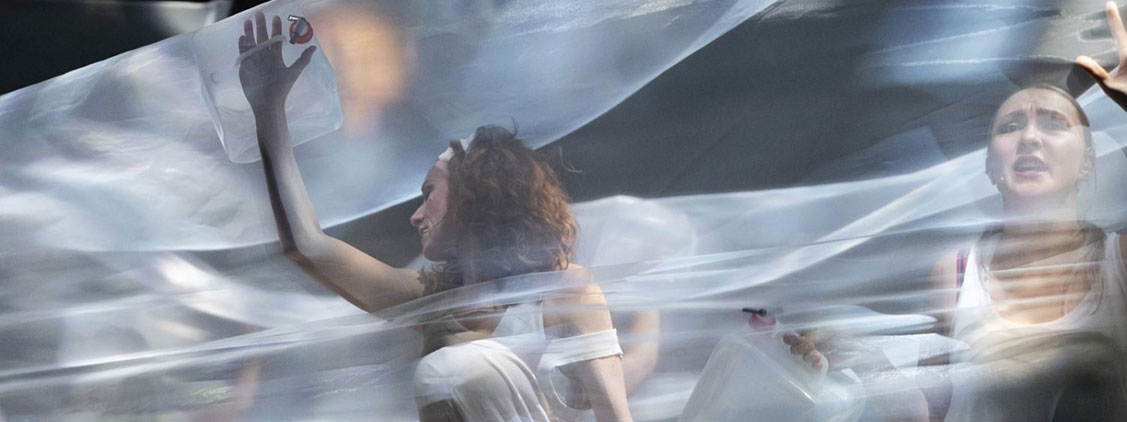 ZODIAC the Musical - acoustic wool solutions and sheer stage props